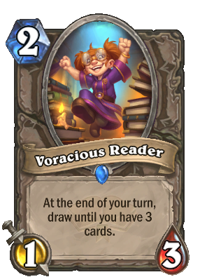 Voracious Reader - Hearthstone Wiki
