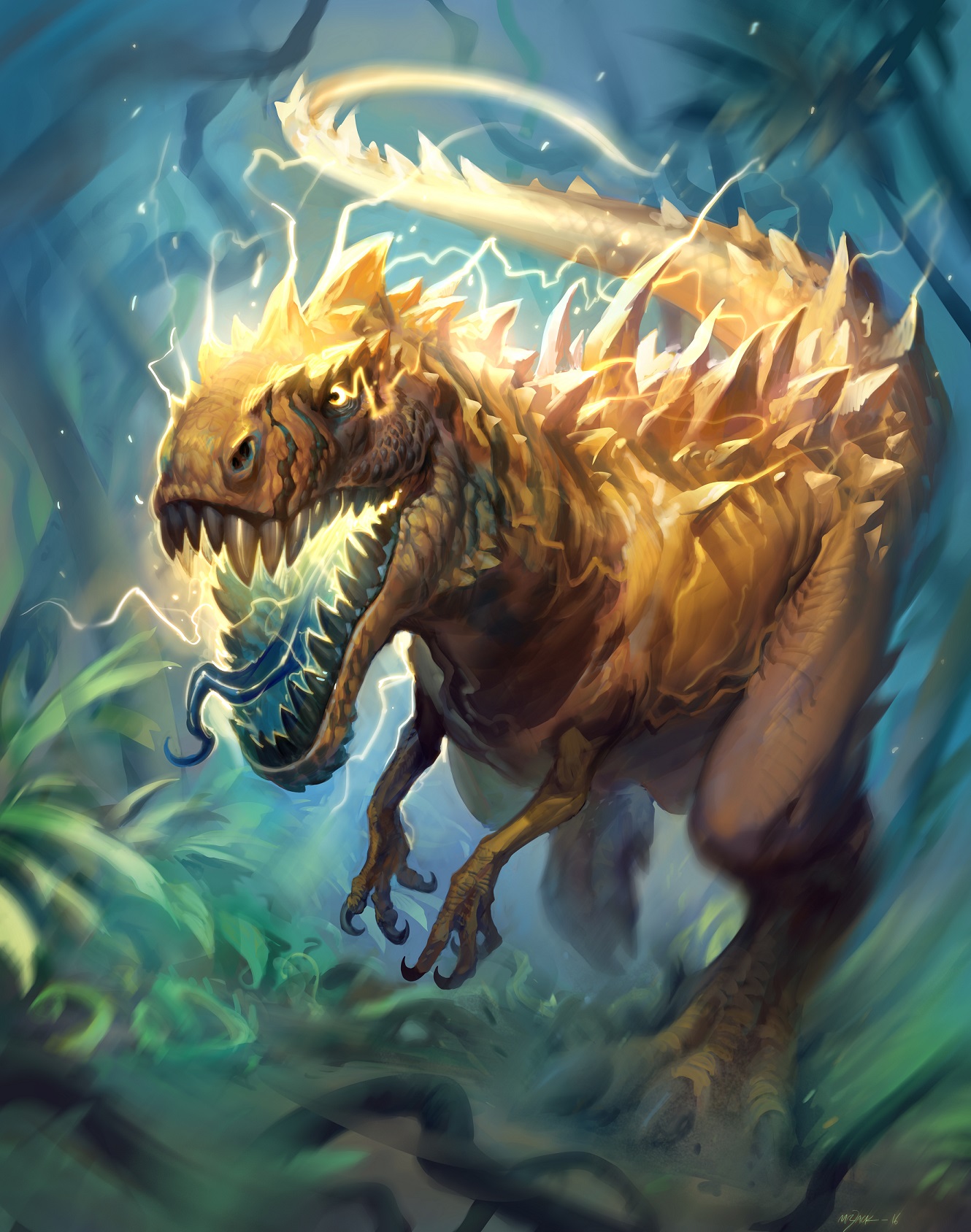 File:Charged Devilsaur full.jpg - Hearthstone Wiki
