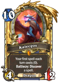 Kalecgos - Hearthstone Wiki