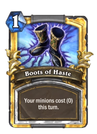 Boots of Haste - Hearthstone Wiki