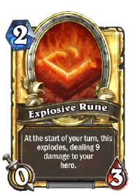 Explosive Rune (Nefarian Rises! minion) - Hearthstone Wiki