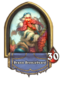 Brann Bronzebeard (Galakrond's Awakening hero) - Hearthstone Wiki