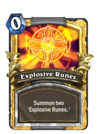 Explosive Runes (Nefarian Rises! spell) - Hearthstone Wiki