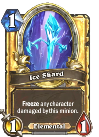 Ice Shard - Hearthstone Wiki