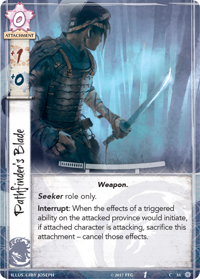 Pathfinder's Blade - Legend of the Five Rings Wiki