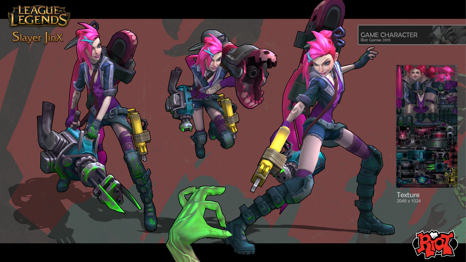 File:Jinx concept 20.jpg - Leaguepedia | League of Legends Esports Wiki