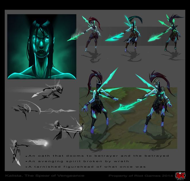 File:Kalista concept 1.jpg - Leaguepedia | League of Legends Esports Wiki