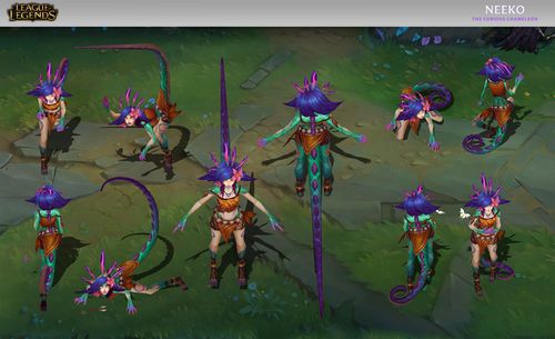 Neeko/Gallery/Concept Art - Leaguepedia | League of Legends Esports Wiki