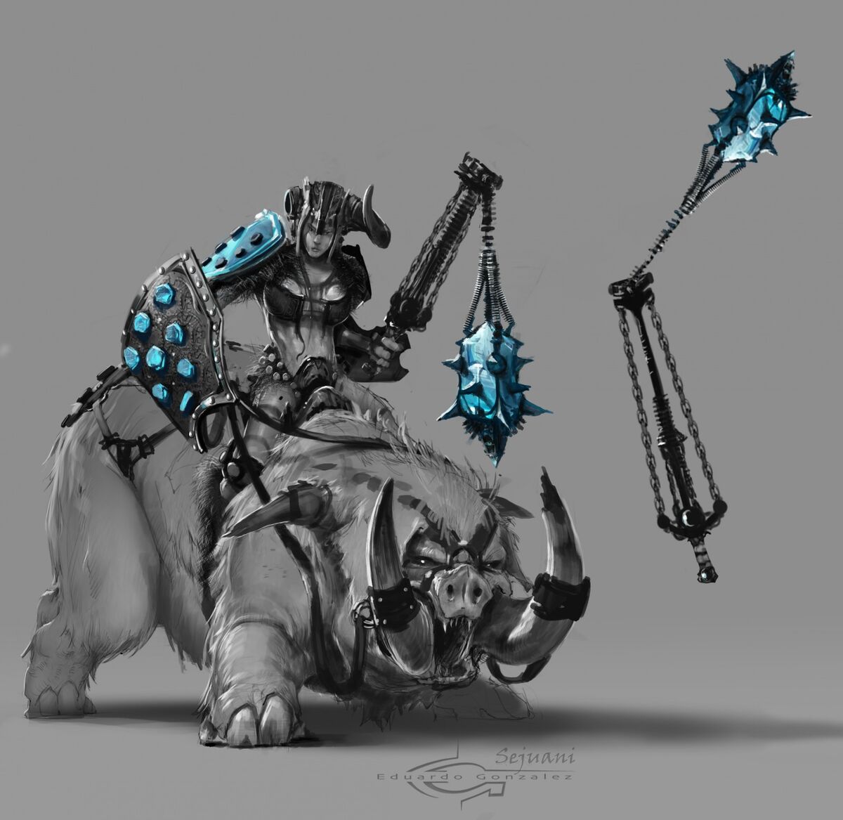 Sejuani/Gallery/Concept Art - Leaguepedia | League of Legends Esports Wiki