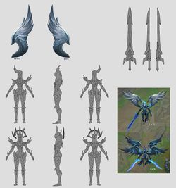 Kayle/Gallery/Concept Art - Leaguepedia | League of Legends Esports Wiki