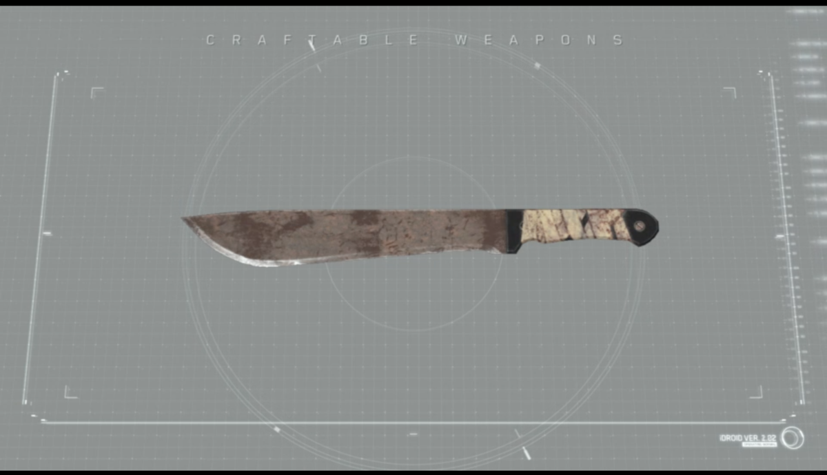 Rusty Machete - Metal Gear Survive Wiki