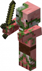 Homem-porco Zumbi - Minecraft Wiki Oficial