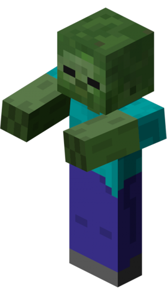 Datei:Zombie.png – Das offizielle Minecraft Wiki