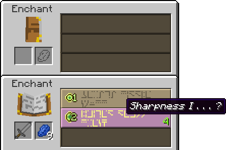 Encantamiento - El oficial Minecraft Wiki