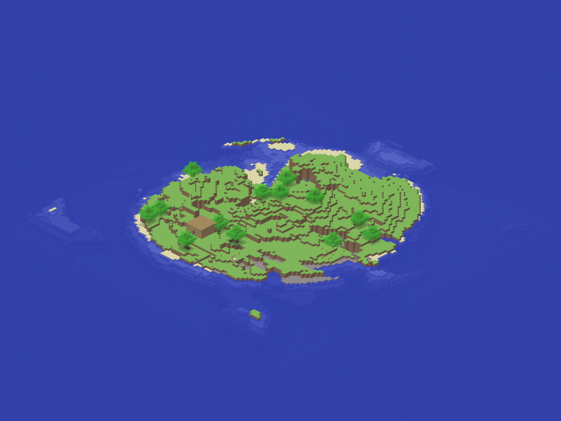 Capture d'écran isométrique – Le Minecraft Wiki officiel