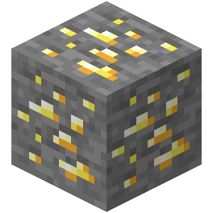 Minerai d'or – Le Minecraft Wiki officiel