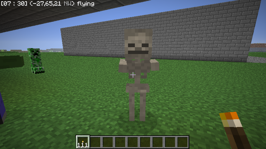 File:Unarmed Skeleton.png – Official Minecraft Wiki