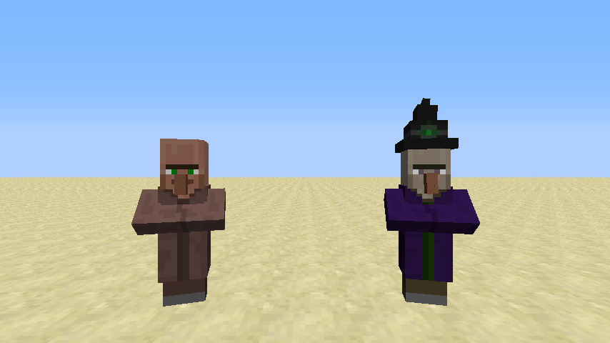 File:Witch And Villager.png – Official Minecraft Wiki