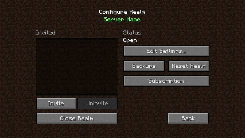 File:Realms Configure.png – Official Minecraft Wiki