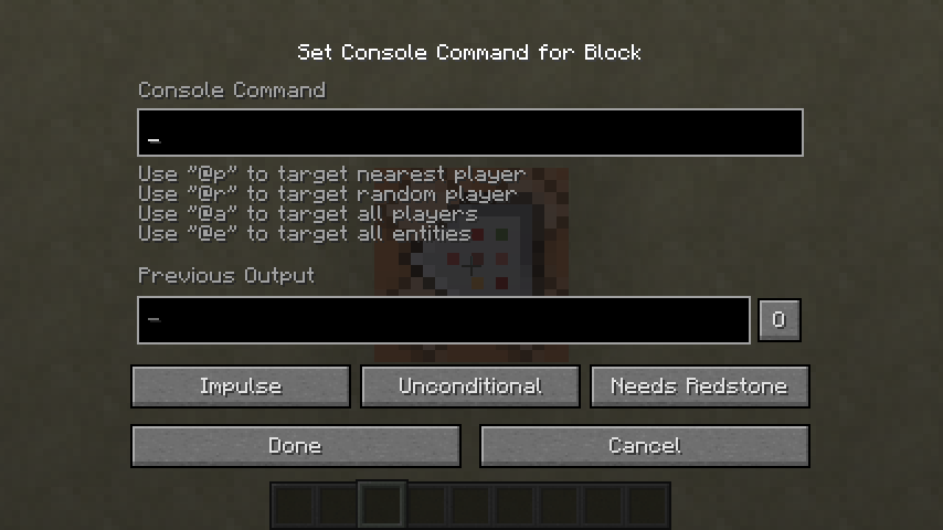 File:Command Block GUI.png – Official Minecraft Wiki