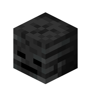 File:Wither Skeleton Skull.png – Official Minecraft Wiki