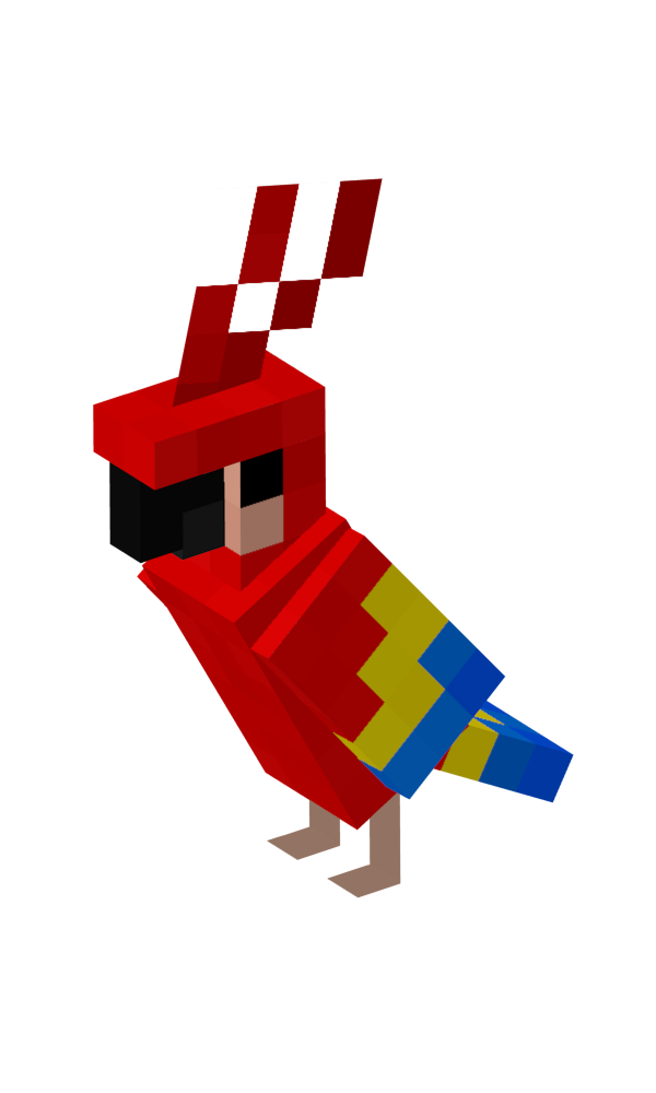 File:Red Parrot.png – Official Minecraft Wiki