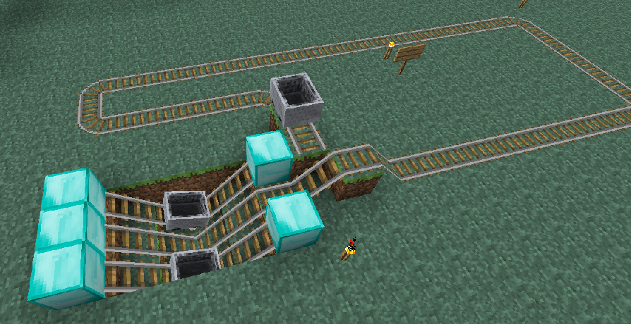 Tutorials/Minecart booster – Official Minecraft Wiki