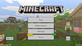 Menu screen – Official Minecraft Wiki