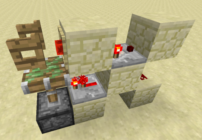 Tutorials/Comparator update detector – Official Minecraft Wiki