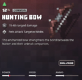Minecraft Dungeons:Hunting Bow – Official Minecraft Wiki