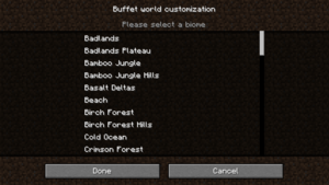 Buffet – Official Minecraft Wiki