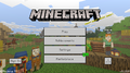 Menu screen – Official Minecraft Wiki