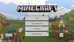 Menu screen – Official Minecraft Wiki