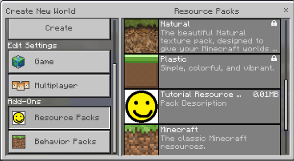 Tutorials/Creating resource pack add-ons – Official Minecraft Wiki