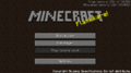 Schermata del menù - Minecraft Wiki Ufficiale
