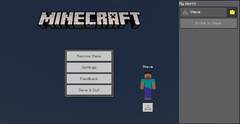 Menu screen – Official Minecraft Wiki