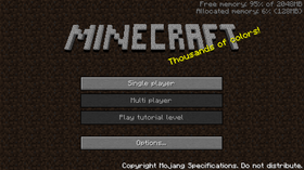 Java Edition Infdev 20100618 – Official Minecraft Wiki