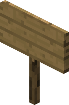 Sign – Official Minecraft Wiki