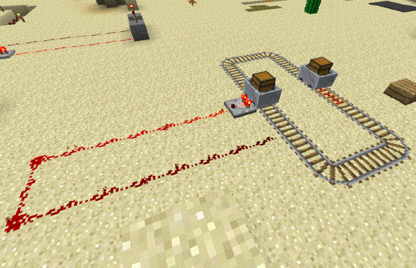 Minecraft Detector Rail