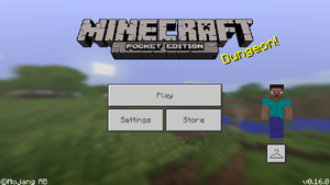 Menu screen – Official Minecraft Wiki