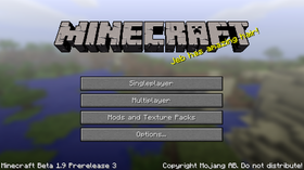 Java Edition Beta 1.9 Prerelease 3 – Official Minecraft Wiki