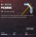 Minecraft Dungeons:Pickaxe – Official Minecraft Wiki
