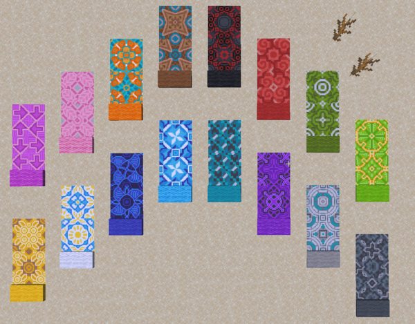 Glazed Terracotta – Official Minecraft Wiki