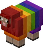 Minecraft Earth:Rainbow Sheep – Official Minecraft Wiki