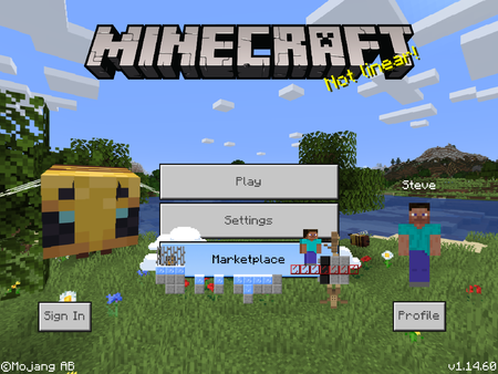 Menu screen – Official Minecraft Wiki