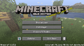 Menu screen – Official Minecraft Wiki