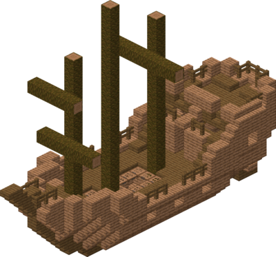 Shipwreck/Structure – Official Minecraft Wiki
