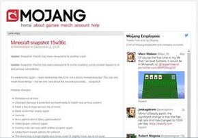 Mojang.com — Minecraft Wiki