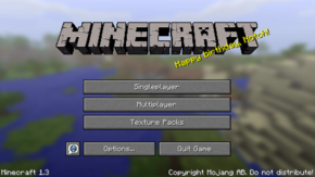 1.3 — Официальная Minecraft Wiki