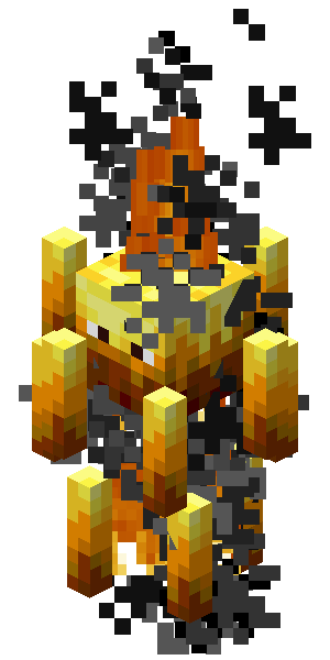 Minecraft Blaze Head Hd